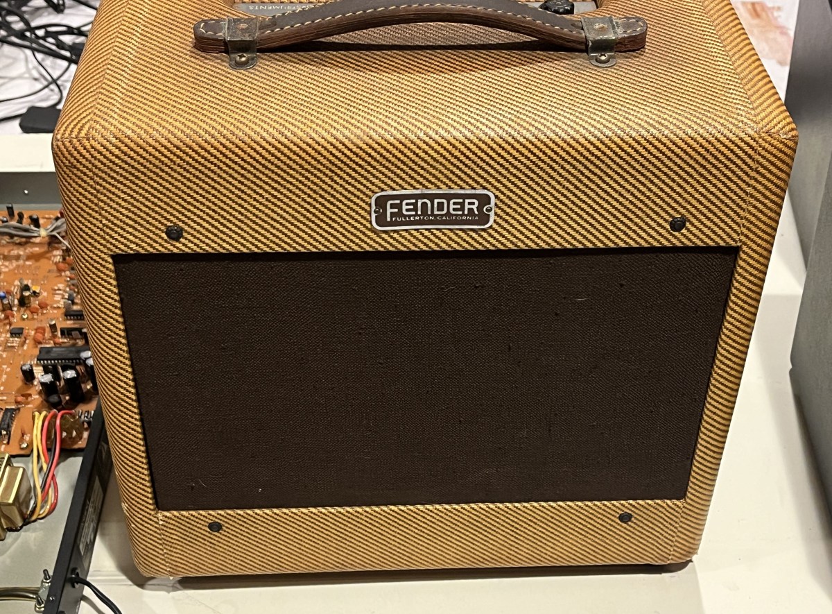 Vintage 1953 Wide Panel Fender Princeton 5C2 amplifier (SOLD) – Guitar ...